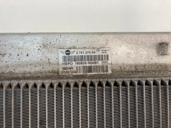 Mini Cooper S JCW Radiator Manual Trans OEM 17112751275 07-16 R5x R6x ...