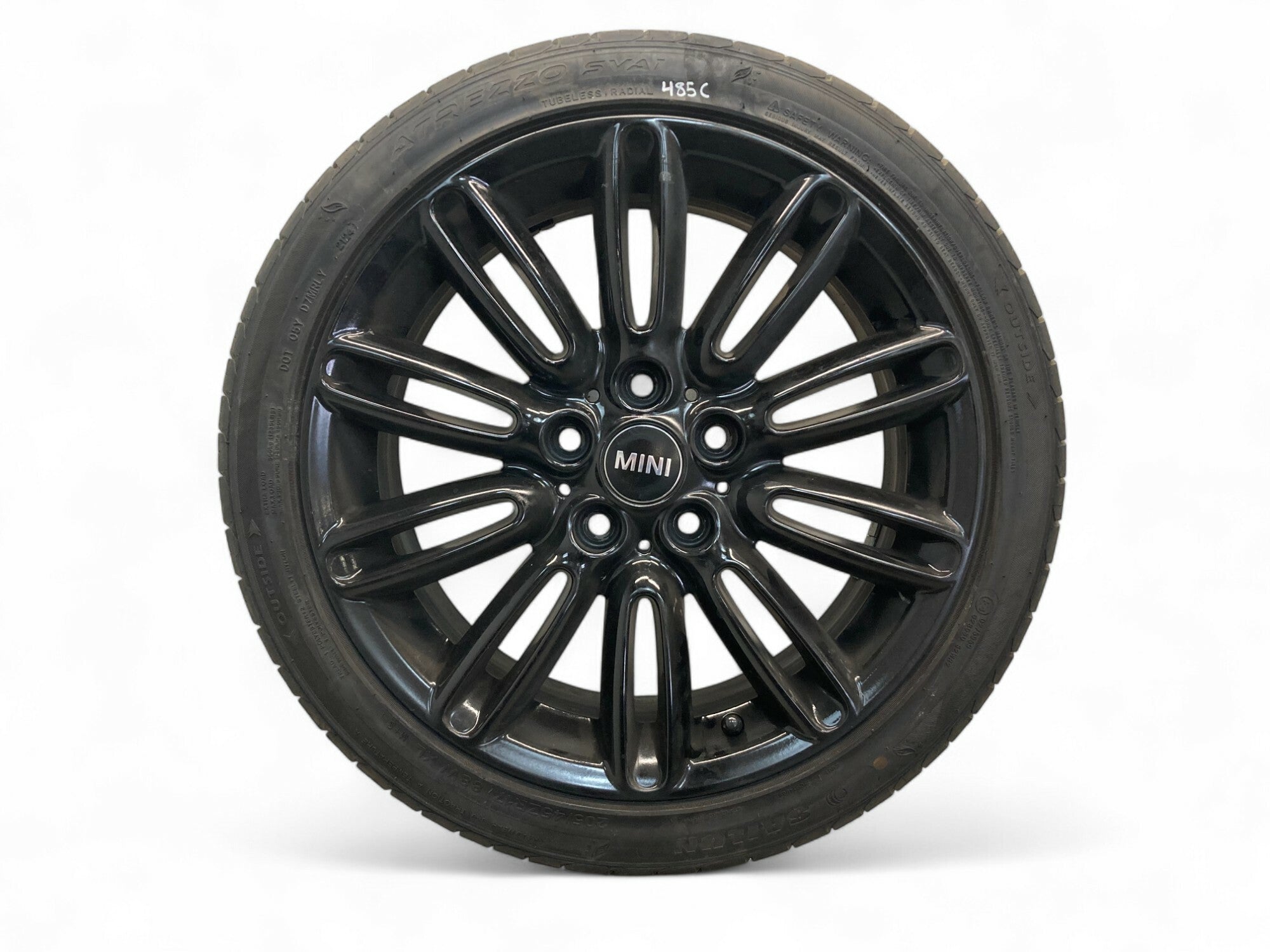 Mini Cooper Tentacle Spoke 500 Wheel Black 36116856099 F55 F56 F57 485 ...