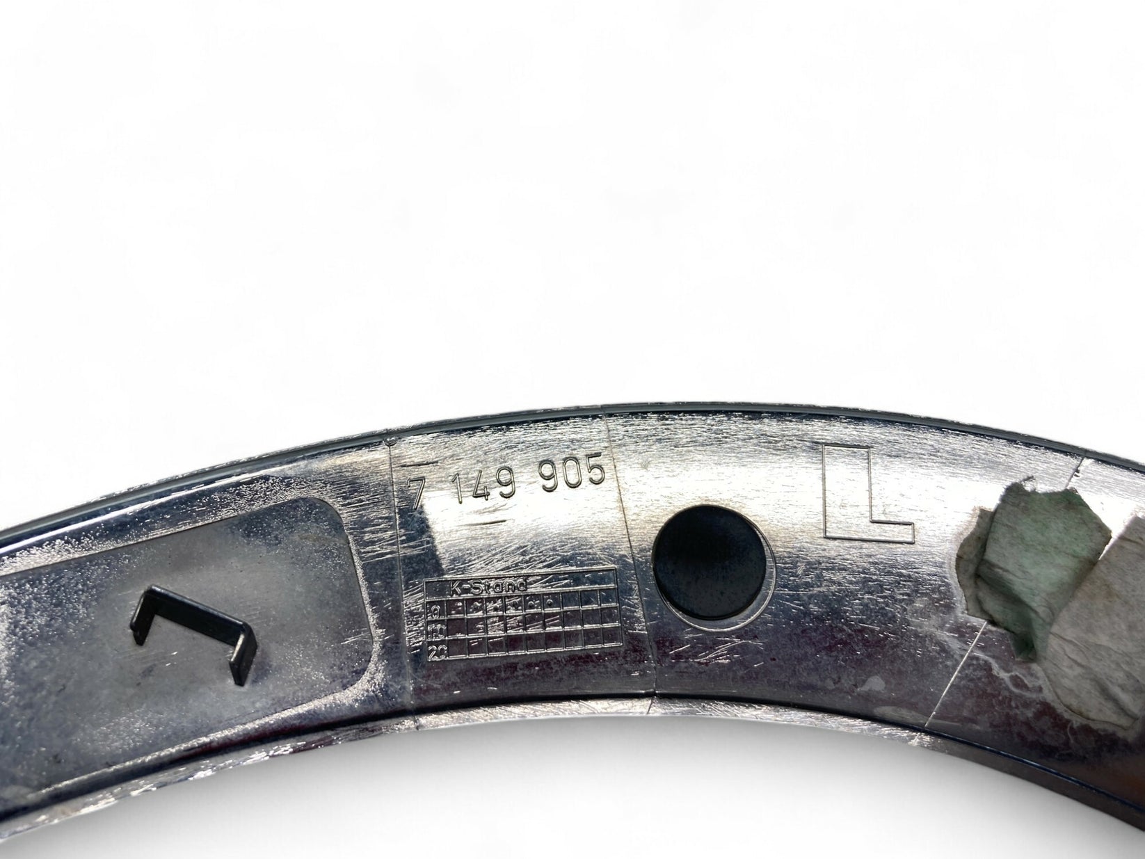 Mini Cooper Left Headlight Trim Ring Chrome with Clips 51137149905 200 ...