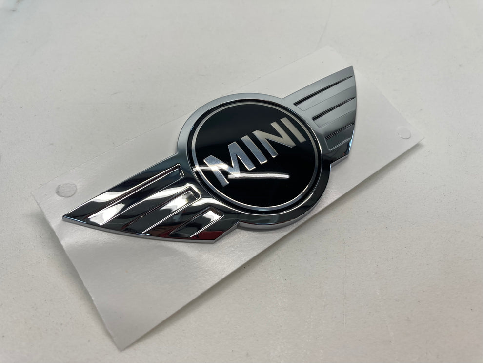 Mini Cooper Base Front Hood Emblem NEW 51147026184 02-08 R50 R52 ...