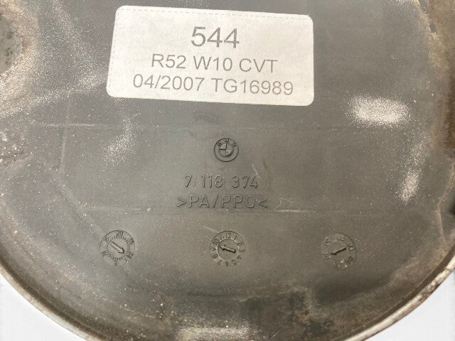 Mini Cooper Convertible Fuel Filler Door Flap Dark Silver 51177132944 ...