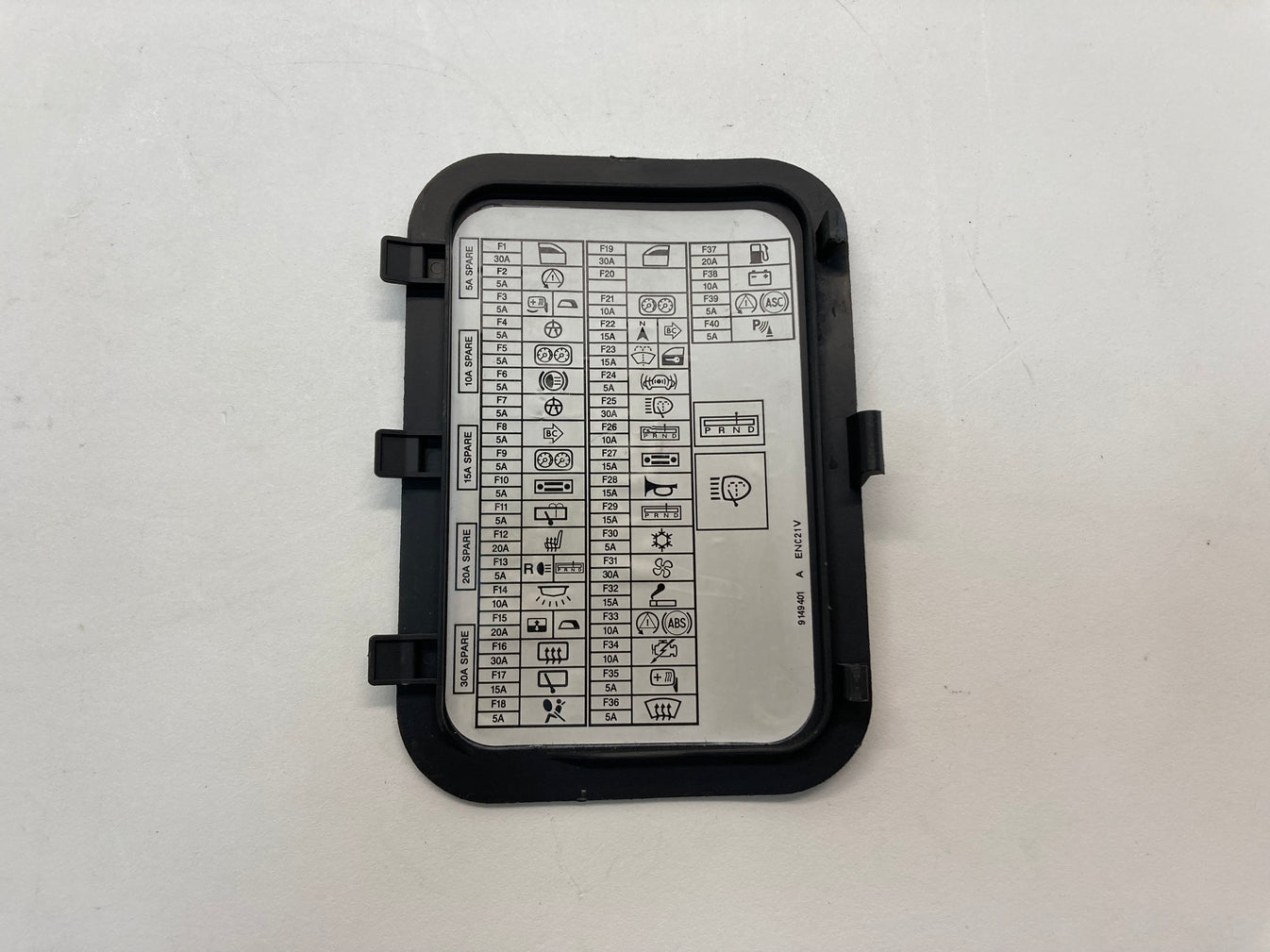 Mini Cooper Fuse Box Cover Trim Panel 51437051767 02-08 R50 R52 R53 ...