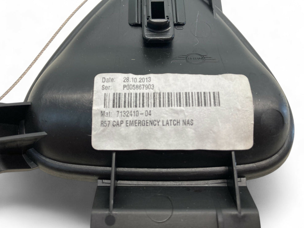 Mini Cooper Lower Gate Emergency Handle 51497132410 2005-2015 R52 R57 ...