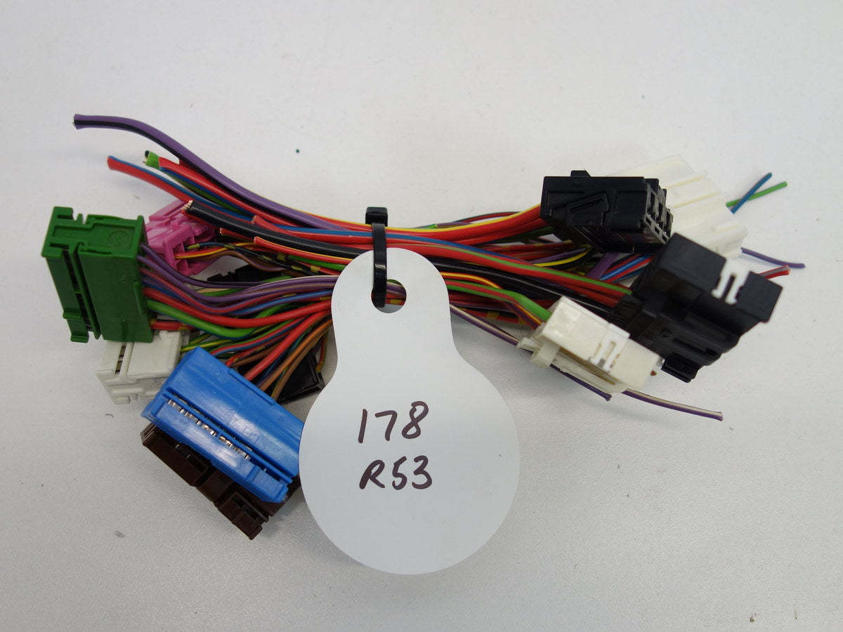 Mini Cooper Hatchback Interior Fuse Box Wire Set 61146906626 05-06 R50 ...