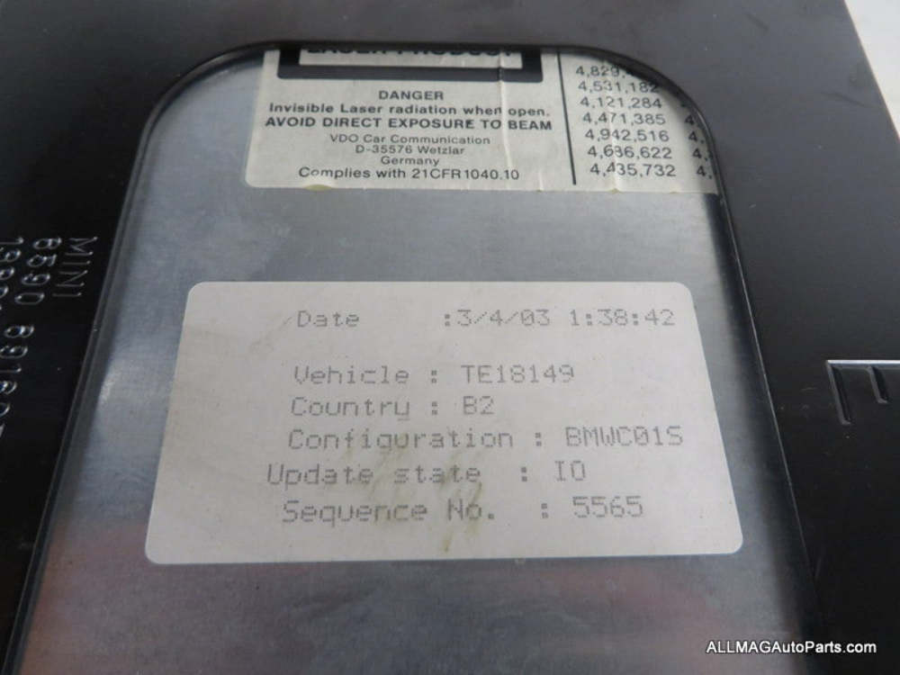 Mini Cooper GPS Navigation Unit Computer 65906920182 02-06 R50 R53 ...