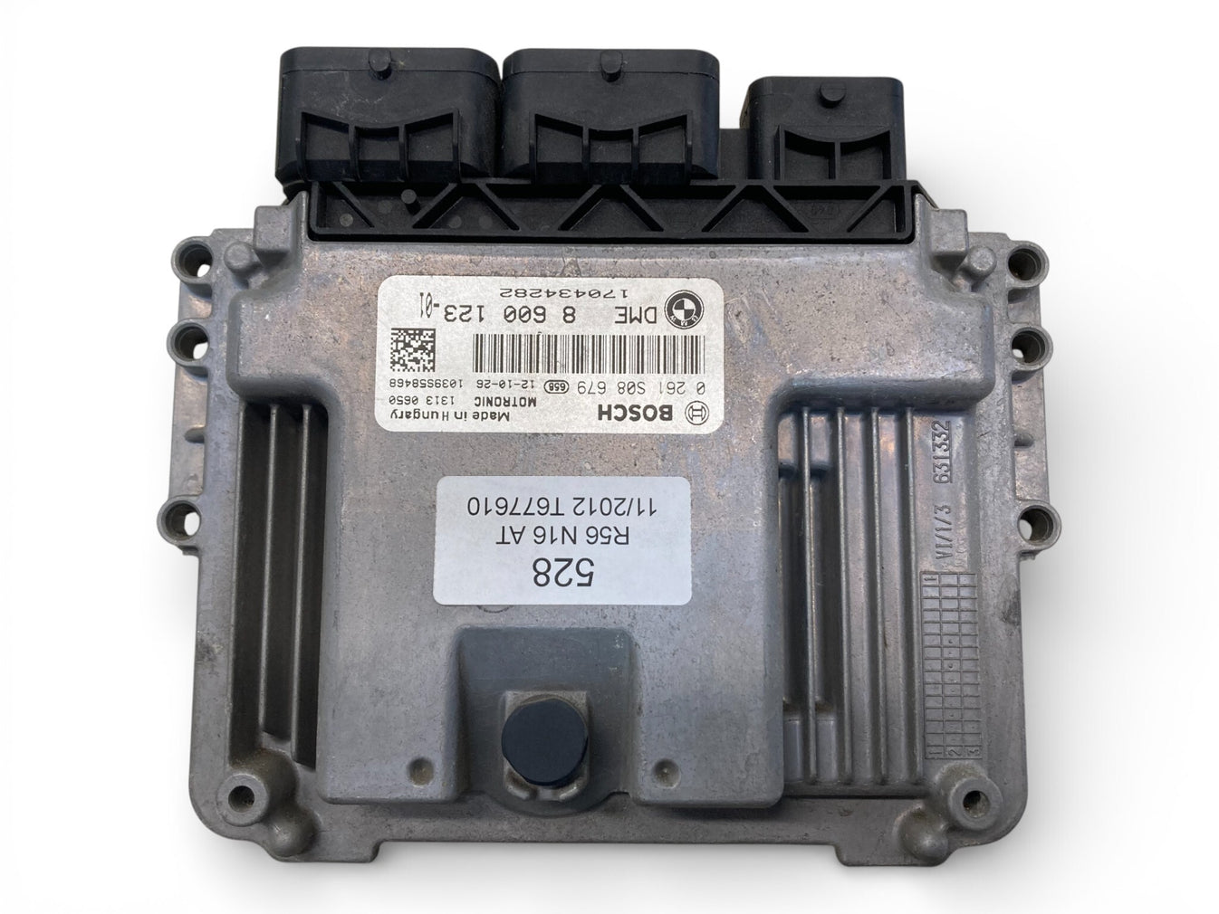 Mini Cooper Base DME Set N16, Auto, w/o Comfort Access 12148600123 11 ...